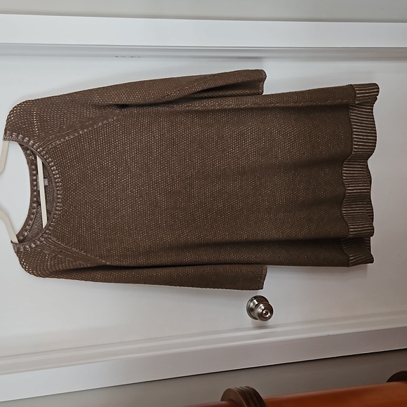 J. Jill | Dresses | J Jill Knit Ling Sleeve Dress | Poshmark